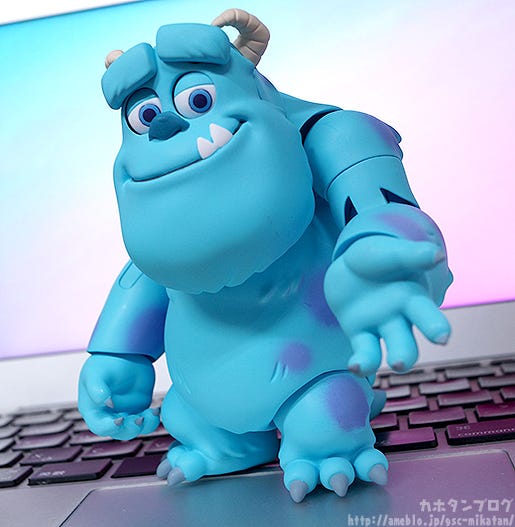 Chibi Monsters Inc New Disney Pixar Monsters Sulley Chibi Kawaii Plush