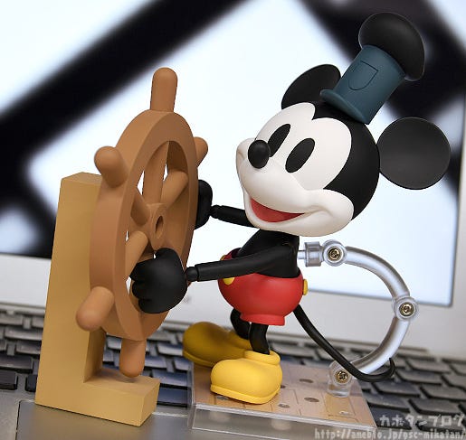Kahotan's Blog | GOOD SMILE COMPANY Figure Reviews | Nendoroid Mickey Mouse: 1928 Ver. (Color ...