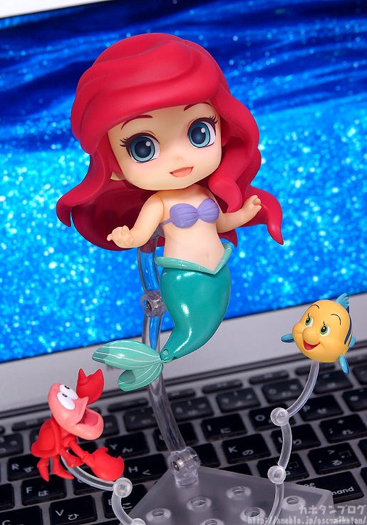 Kahotan's Blog | GOOD SMILE COMPANY Figure Reviews | Nendoroid Ariel ...